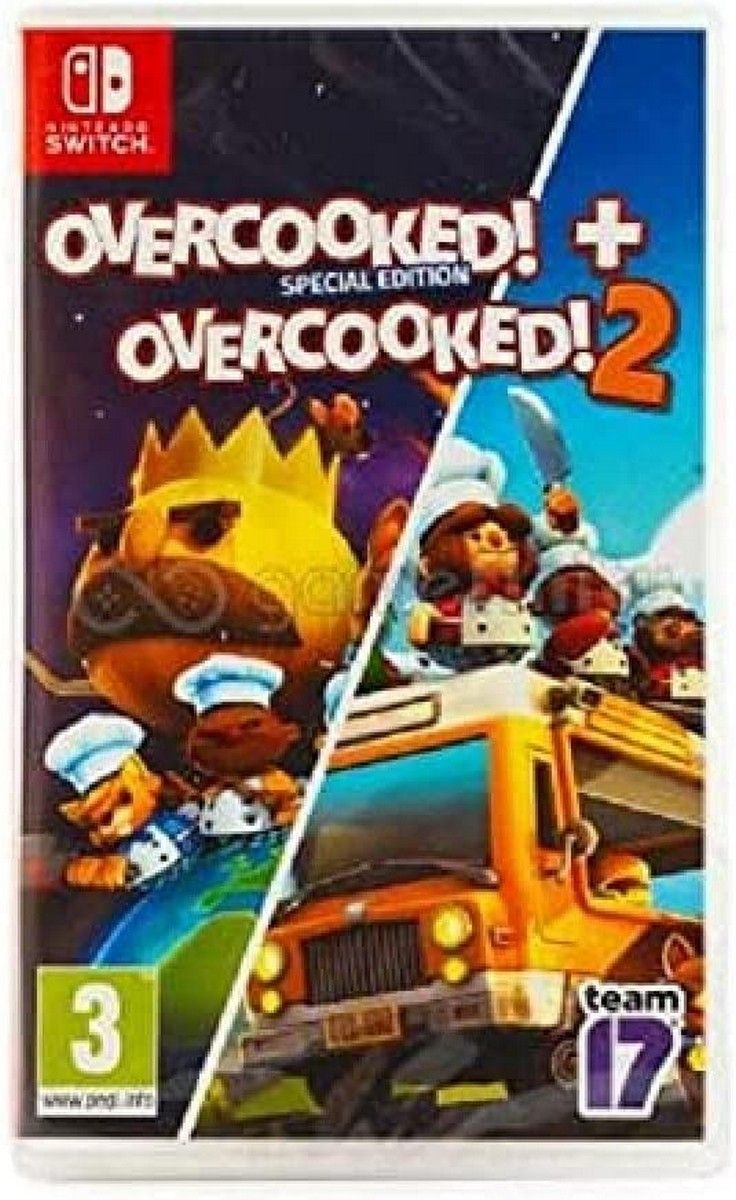 Overcooked! Double Pack - Nintendo Switch | Wayland Games