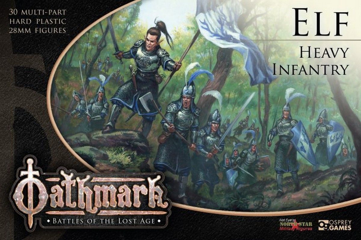 Oathmark: Elf Heavy Infantry Northstar Military Figures | Wayland Games