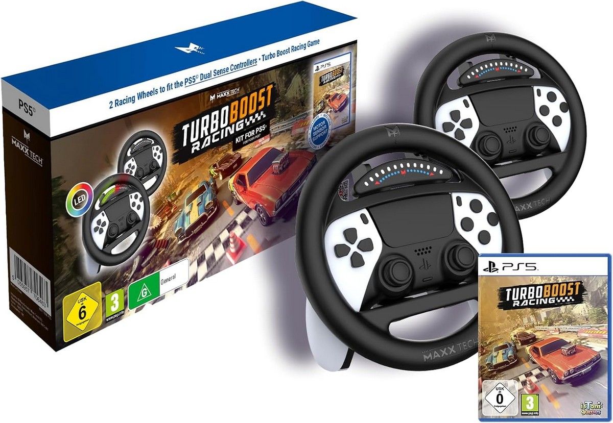Turbo Boost Racing Kit for PS5 Playstation 5 P5RESSCON70646 Contact ...