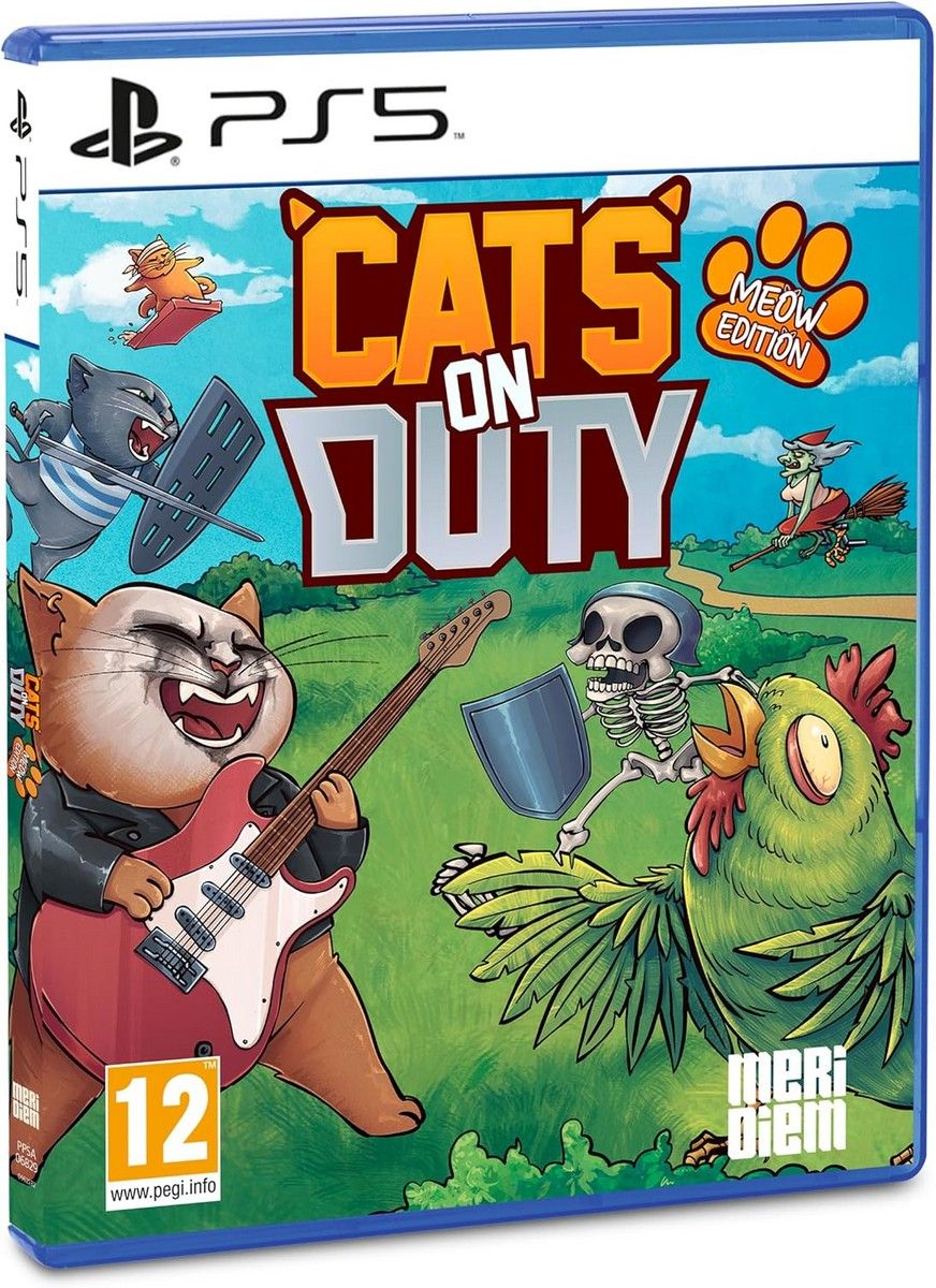 Cats on Duty: Meow Edition Playstation 5 P5RESTFBX41190 Funbox Media ...