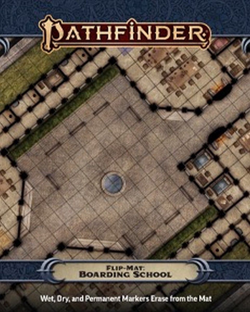 Pathfinder Flip-Map: Boarding School Paizo Publishing PAI11012FM ...