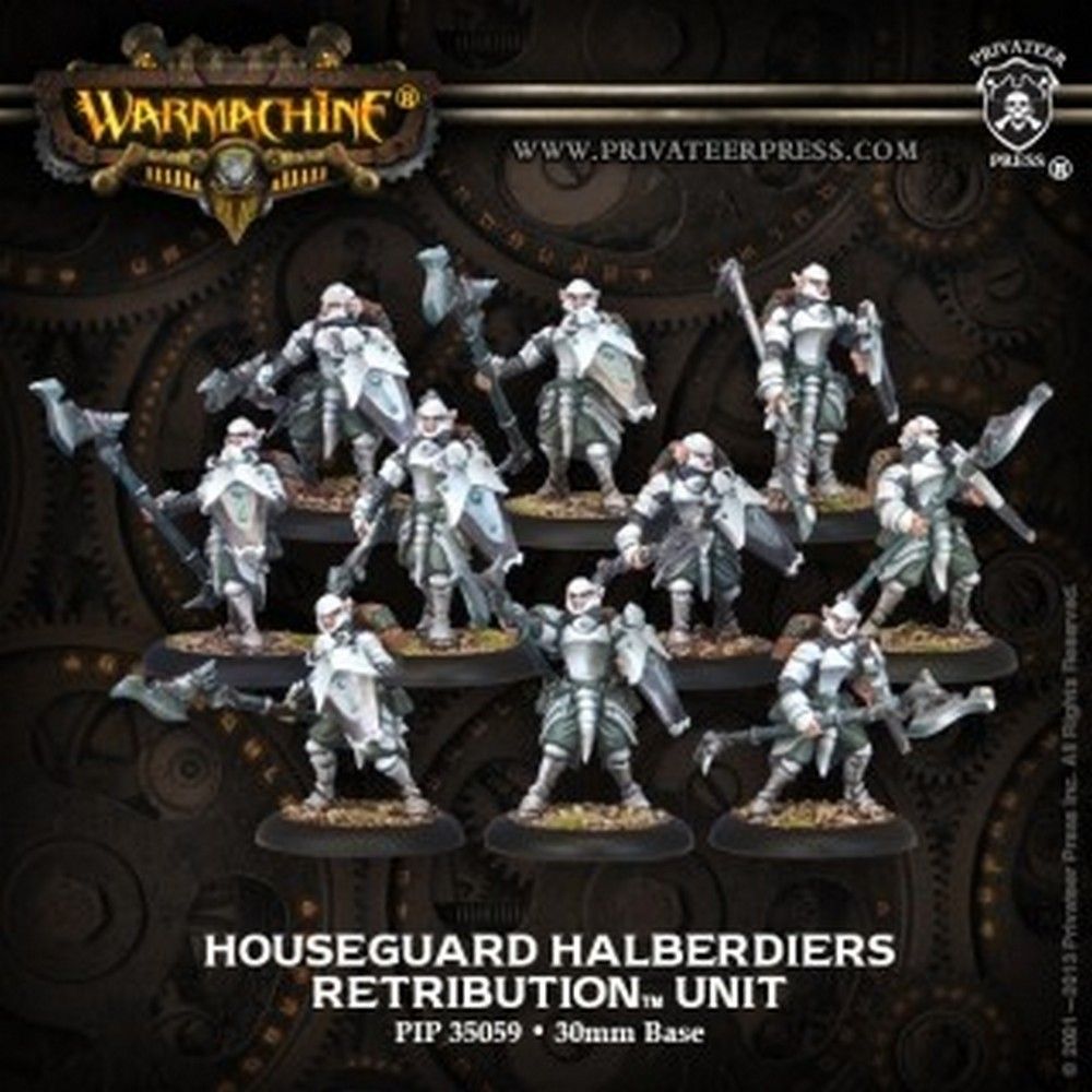 Houseguard Halberdiers Privateer Press 35059 | Wayland Games