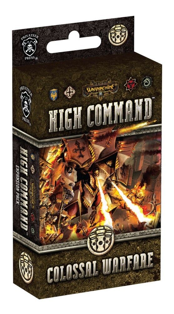 Colossal Warfare - Warmachine High Command Expansion Set | Wayland Games