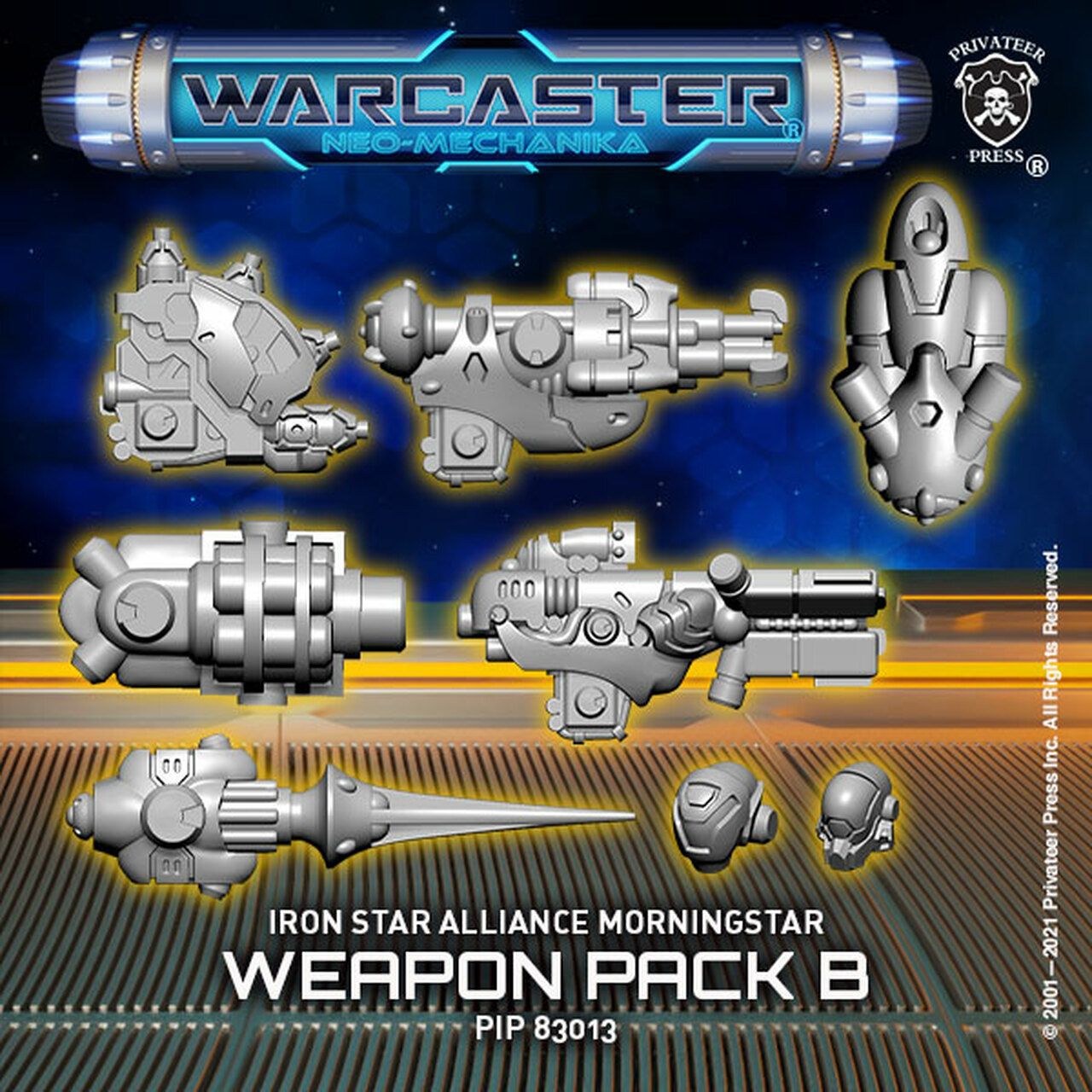 Morningstar B Weapon Pack Privateer Press 83013 | Wayland Games