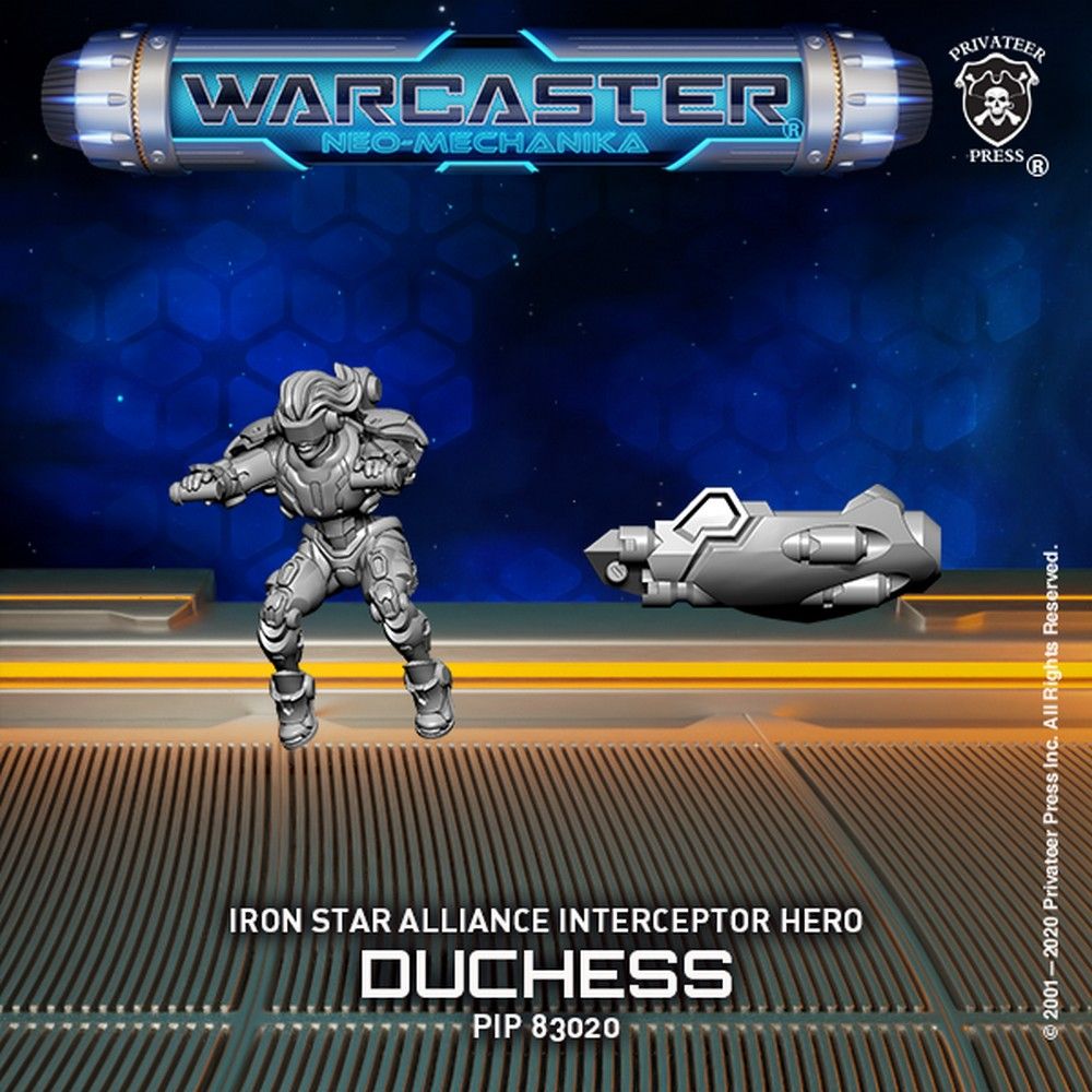 Duchess Warcaster Privateer Press 83020 | Wayland Games