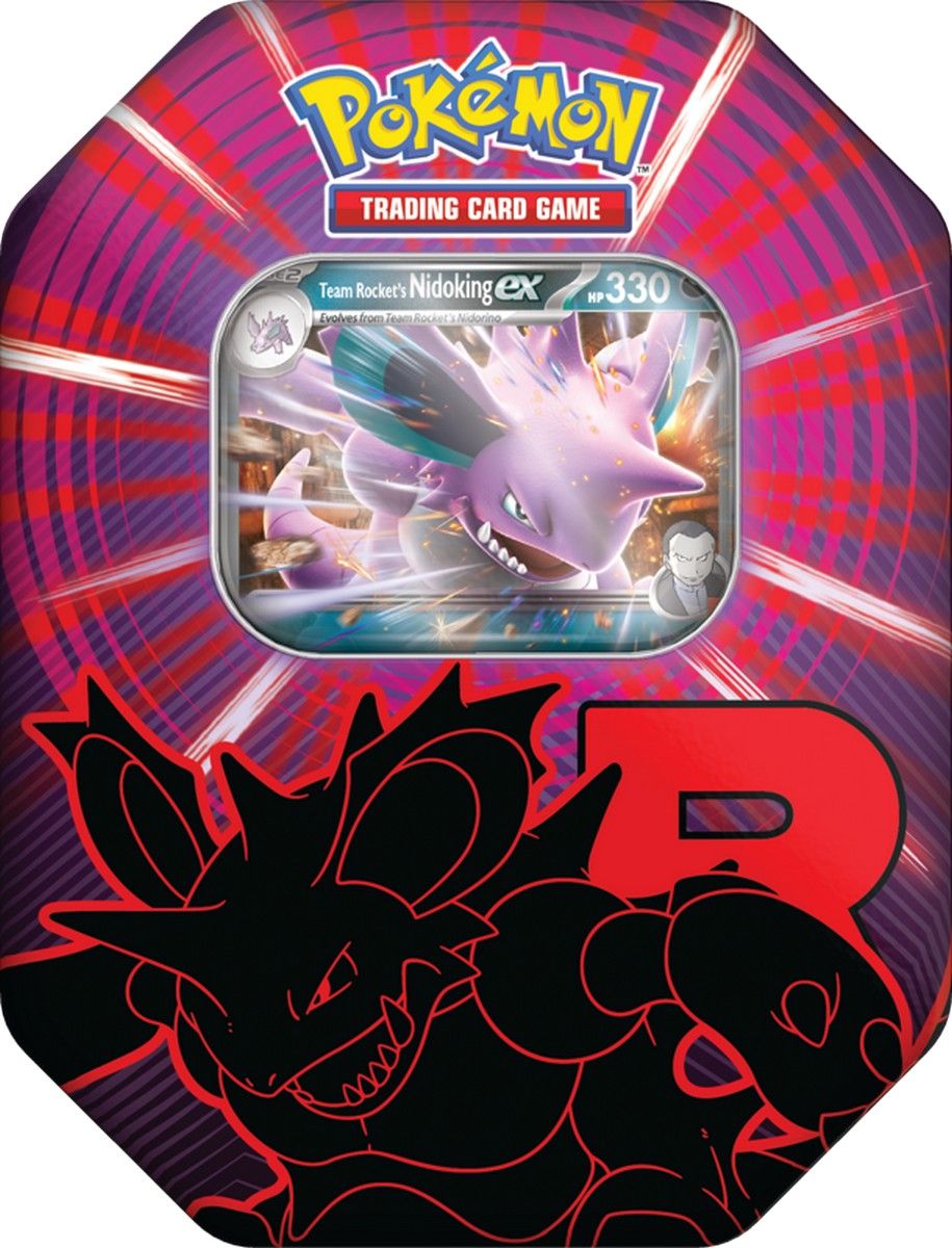 Pokemon TCG: Team Rocket Tin - Persian Pokemon USA, Inc. POK1010135101 ...