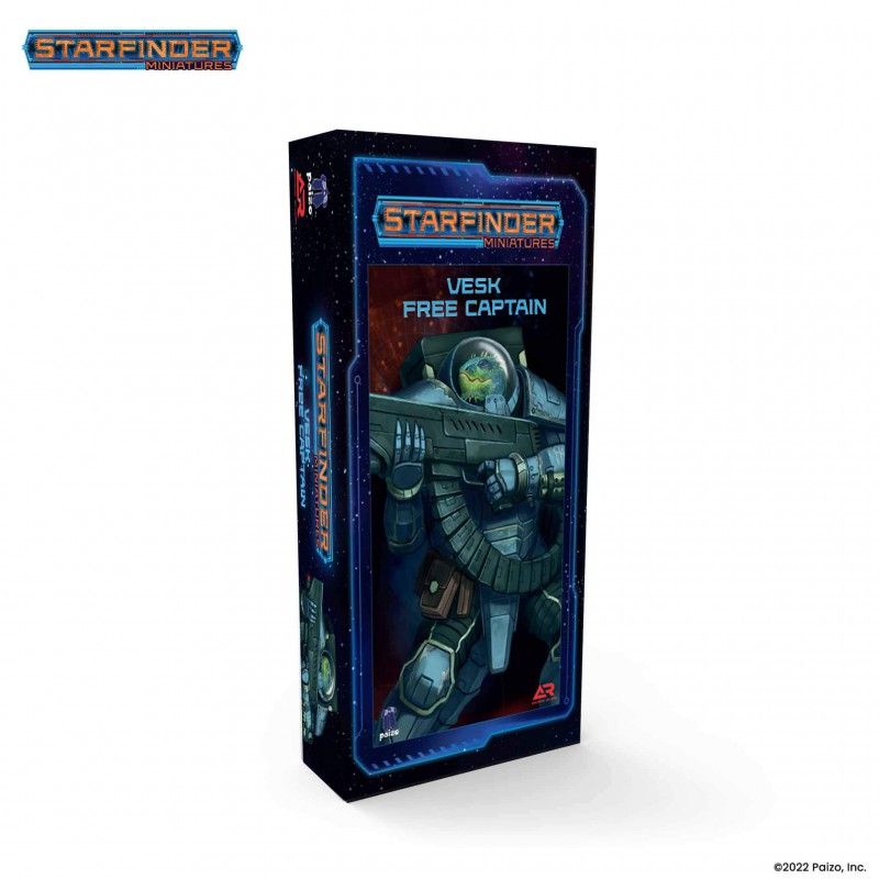 Vesk Free Captain - Starfinder Miniatures PSF0022 | Wayland Games