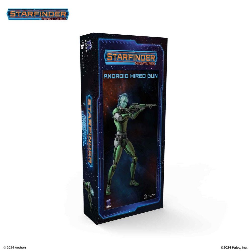 Android Hired Gun - Starfinder Miniatures Archon Studio PSF0043 ...