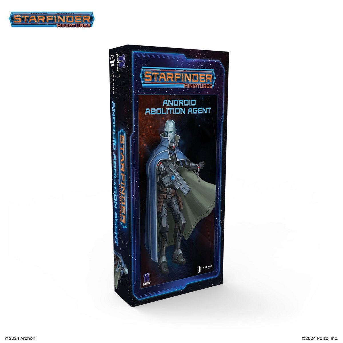 Android Abolitionist Agent - Starfinder Miniatures Archon Studio ...