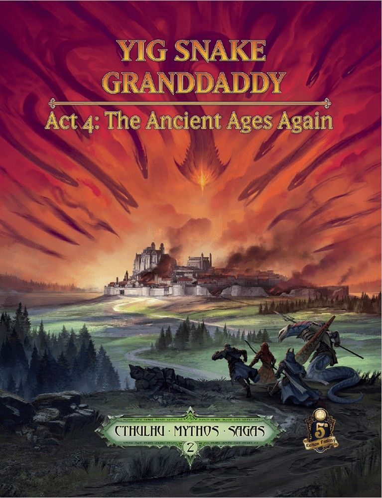Yig Snake Granddaddy Act 4: The Ancient Ages Again: Cthulhu Mythos ...