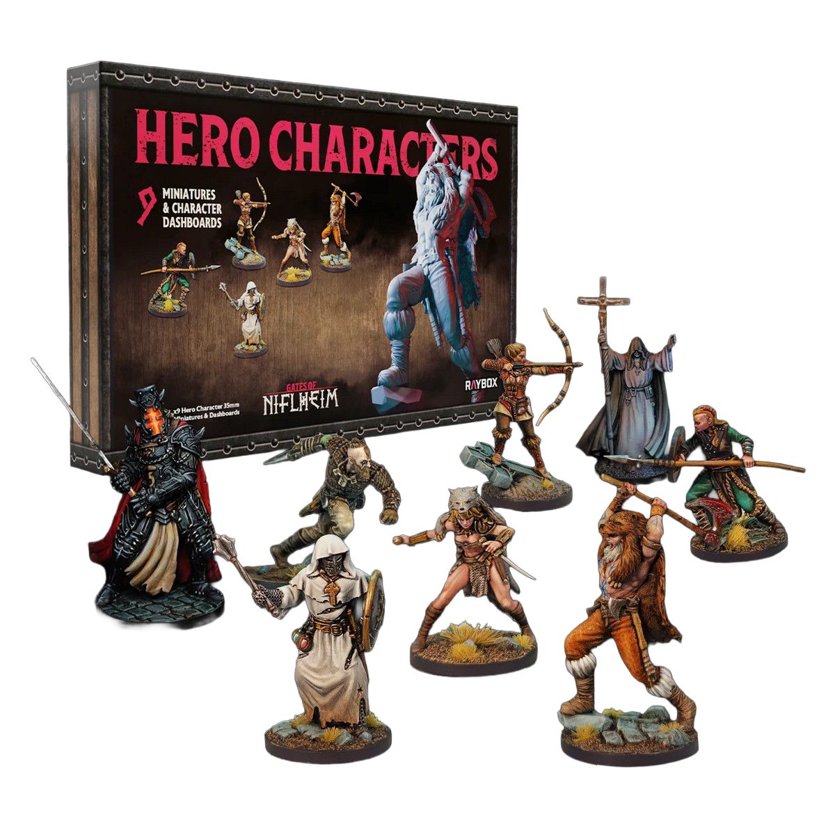 Gates of Niflheim - Hero Characters Miniatures PU-GON154M | Wayland Games