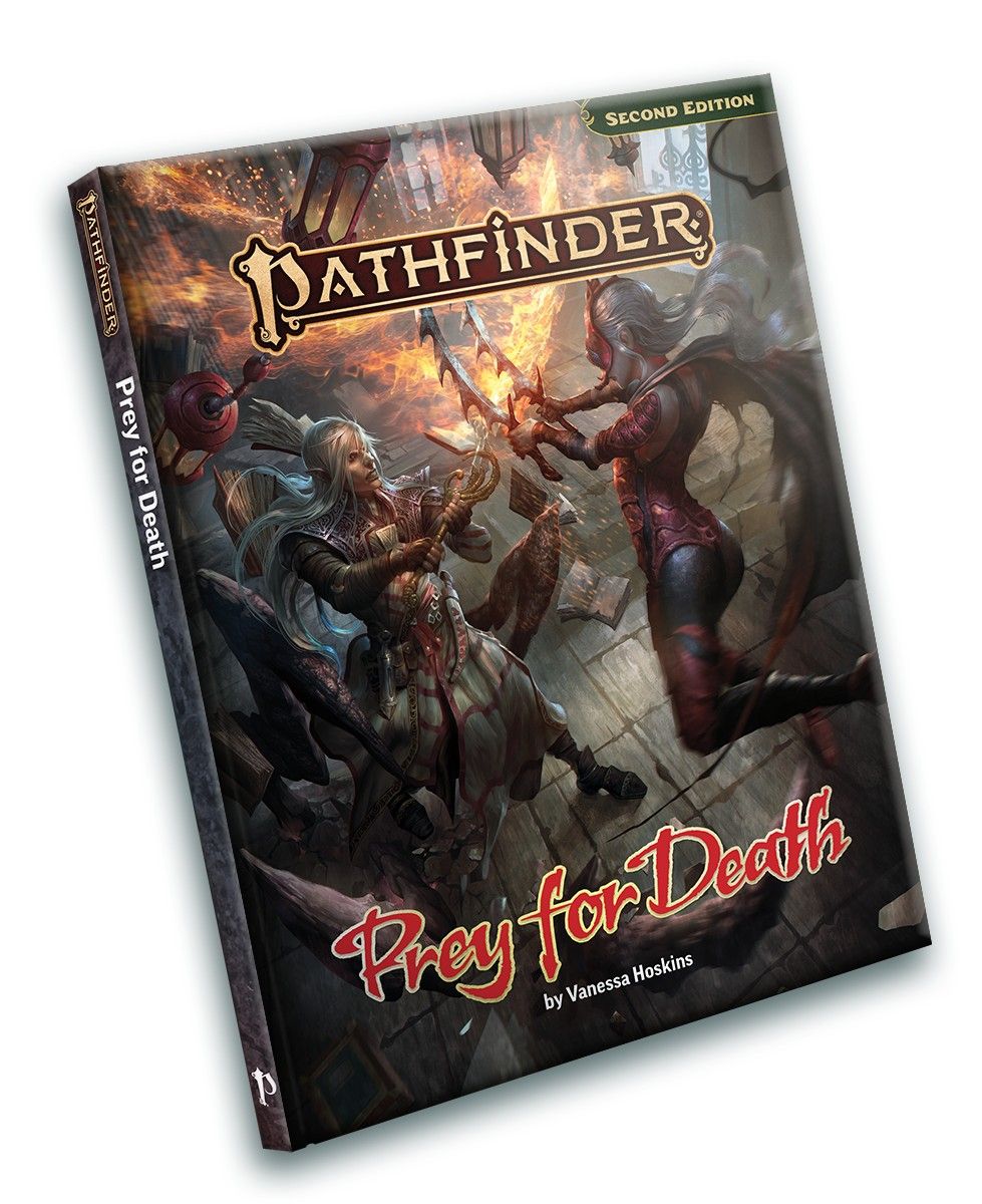Pathfinder Adventure: Prey for Death - 2nd Edition Paizo PZO14002HC ...