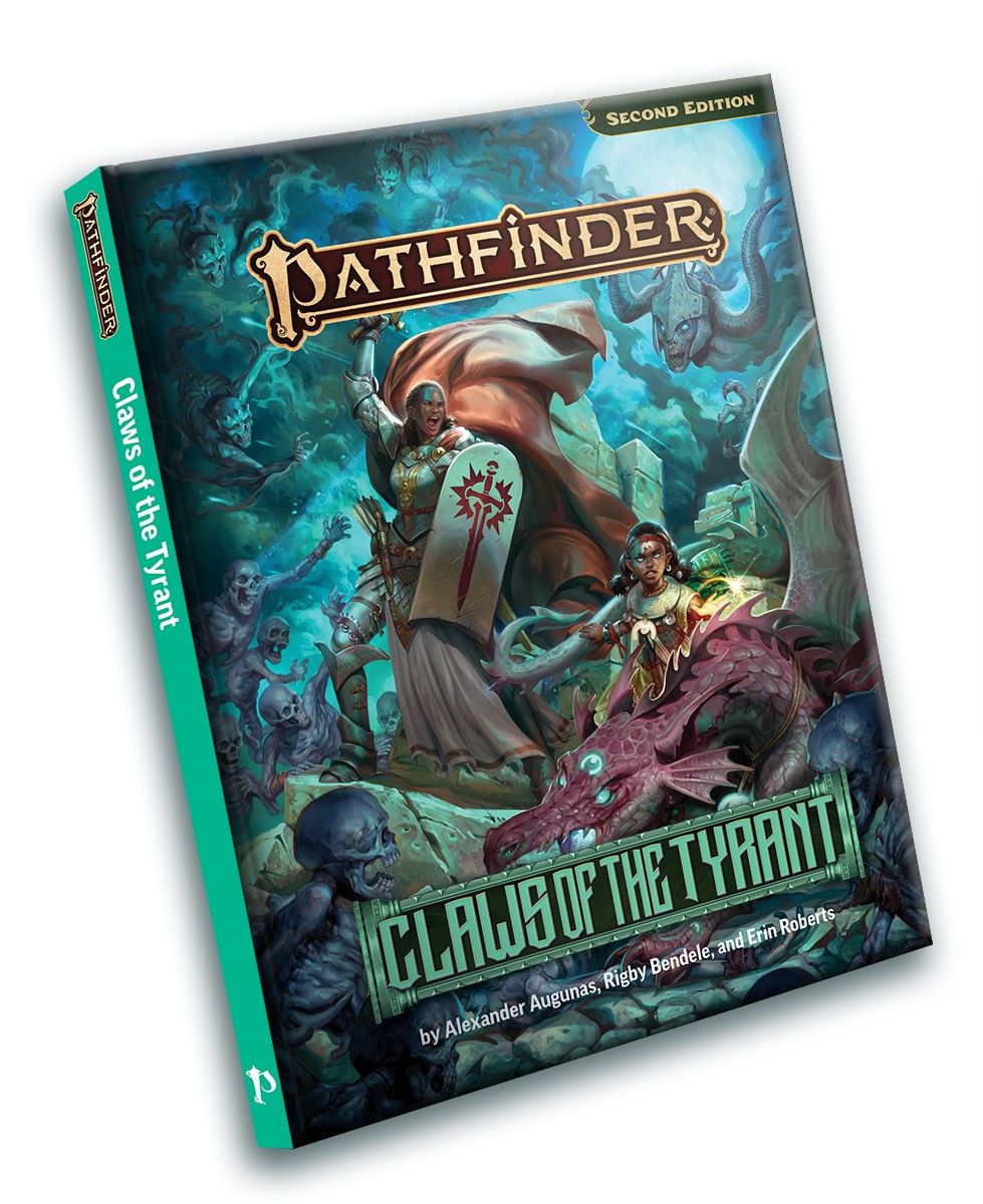 Pathfinder Adventure: Claws of the Tyrant - 2E Paizo Publishing ...