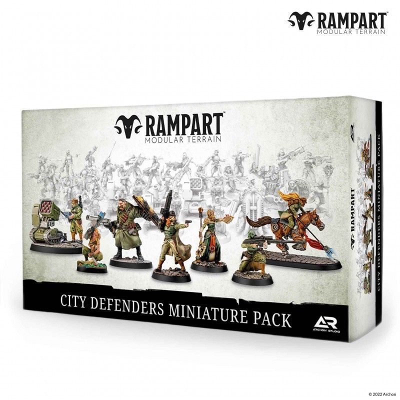 City Defenders Miniature Pack - Rampart RAM0003 | Wayland Games
