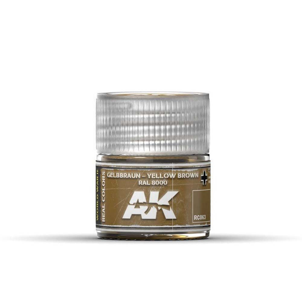 Real Colors: Gelbbraun-Yellow Brown RAL 8000 10ml RC063-6 | Wayland Games