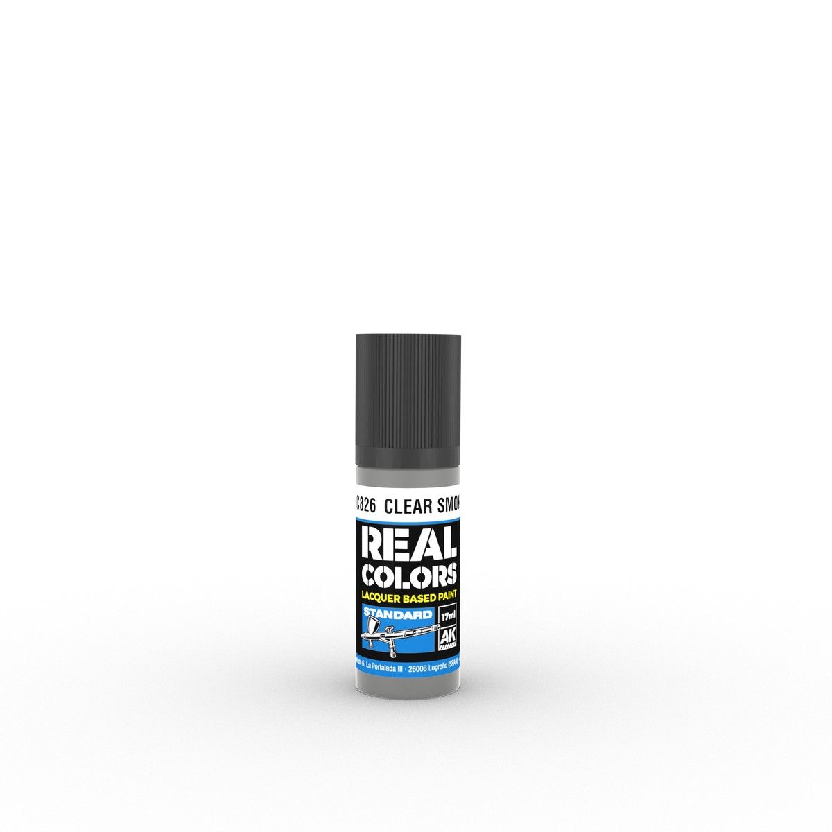 Real Colors Standard: Clear Smoke 17ml AK Interactive RC826 | Wayland Games
