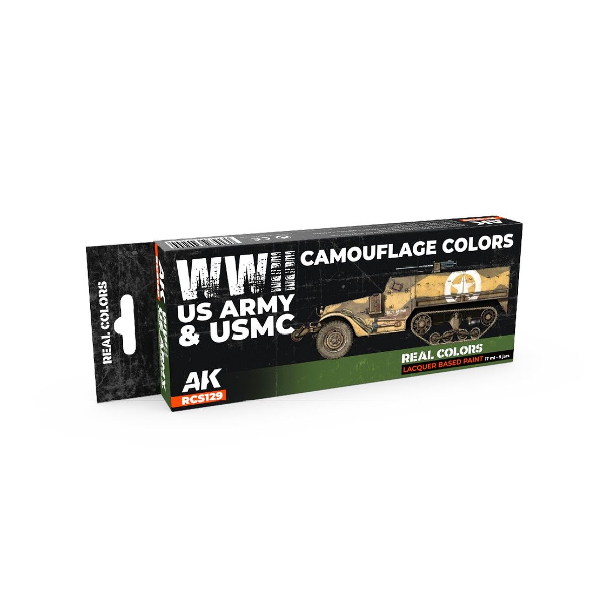 WWI US Army & USMC Camouflage Colors SET AK Interactive RCS129 ...