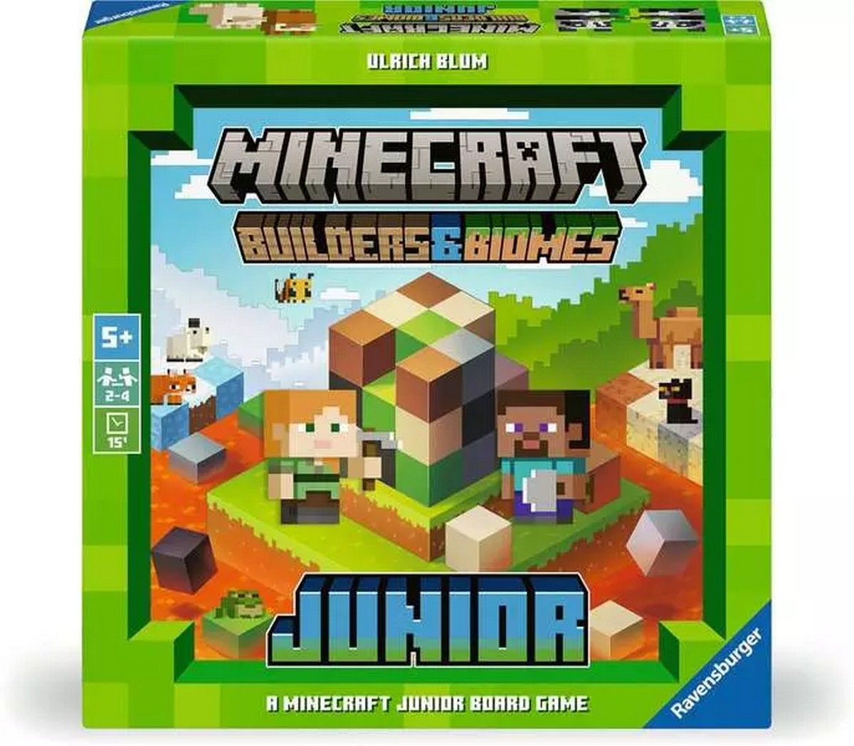 Minecraft Builder & Biomes Junior Ravensburger 24615 | Wayland Games