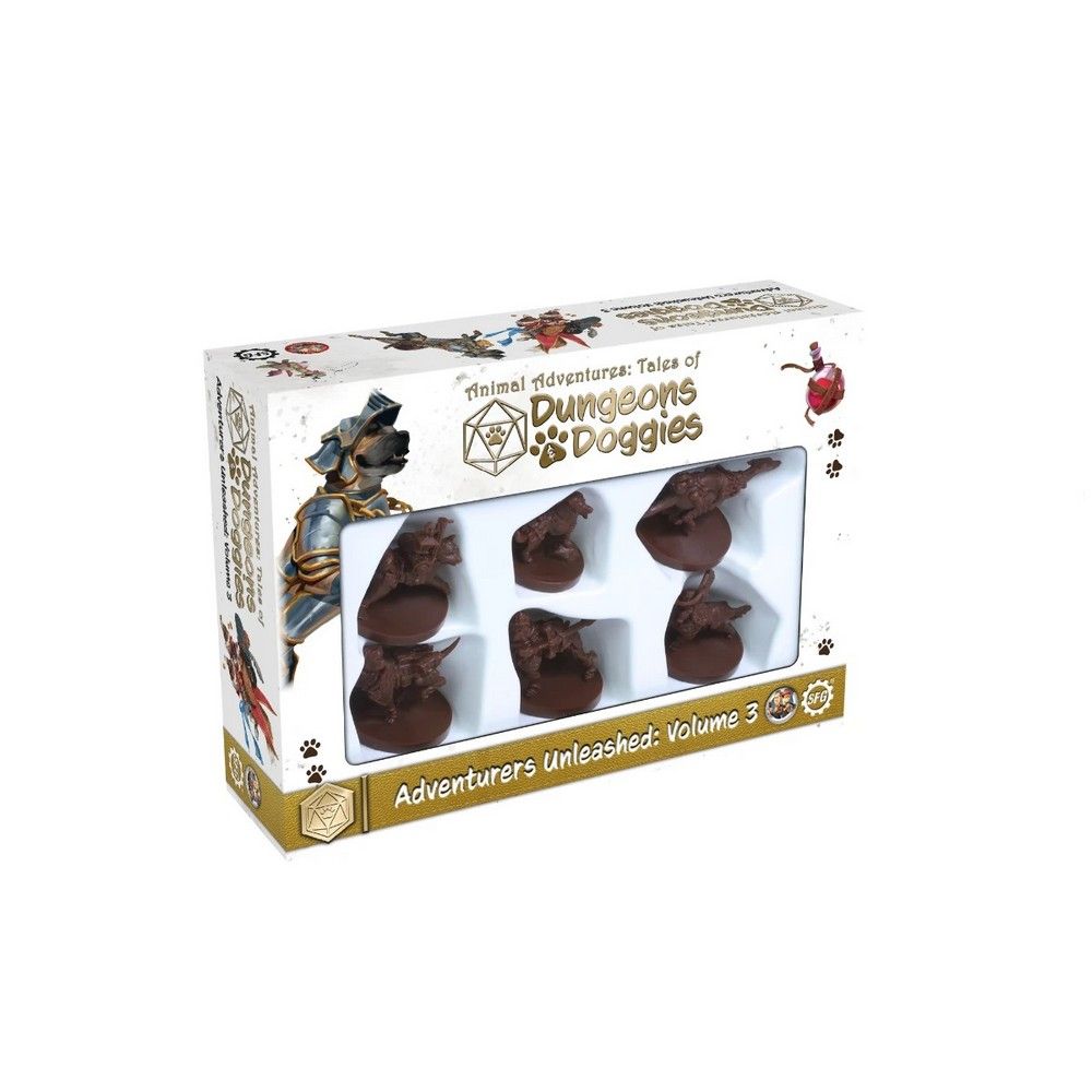 Animal Adventures: Dungeons and Doggies - Miniatures Box 3 SFAADD-003 ...