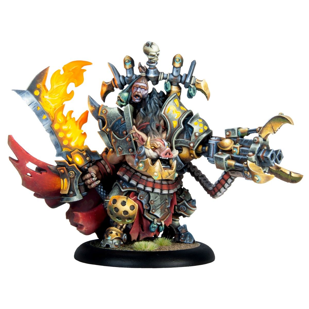 Emperor Carver Ultimus Esquire III & War Boar MMD47 Steamforged Games ...