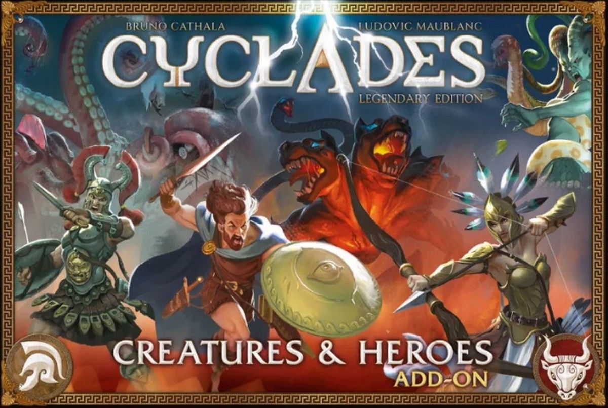 Cyclades: Legendary Edition - Creatures & Heroes Add-on (Miniatures ...