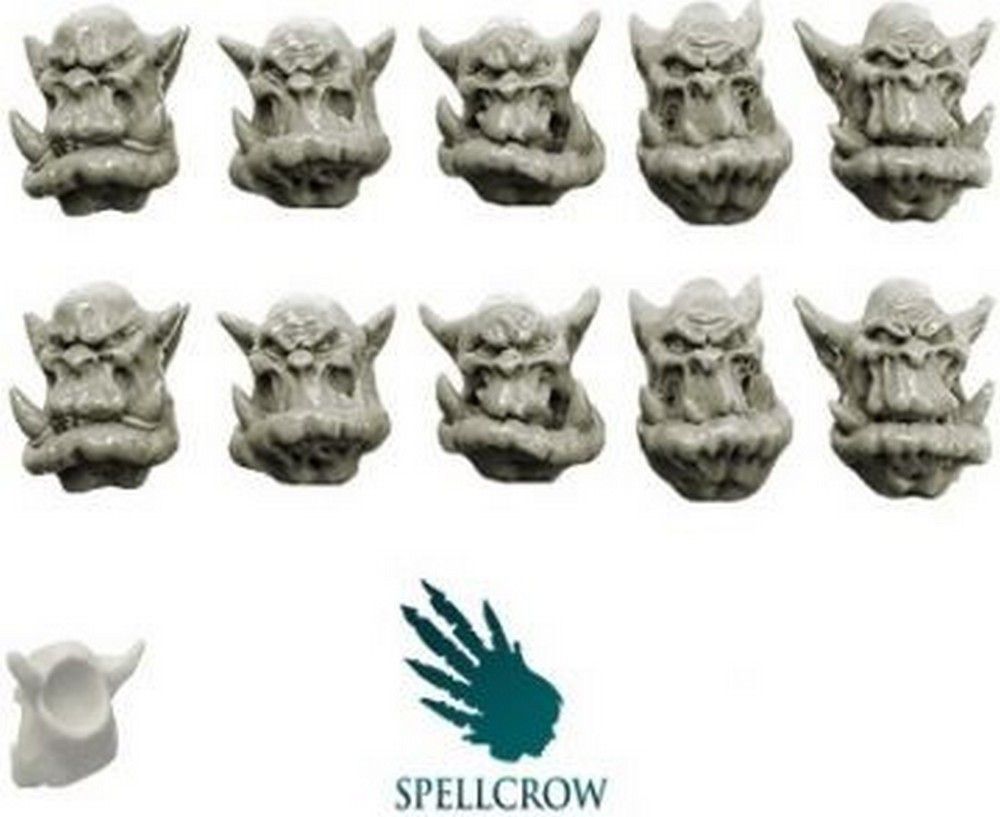 Standard Orc Heads 3 Spellcrow SPCB5115 | Wayland Games