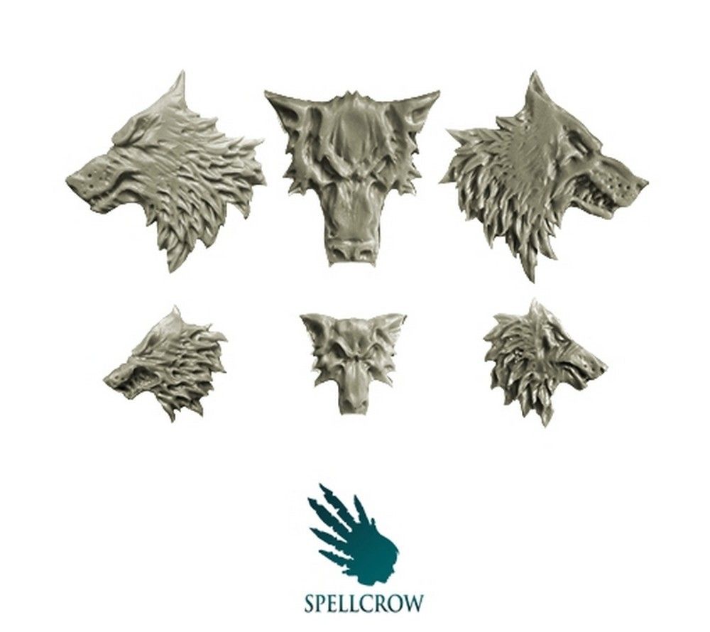 Wolves Heads Icons Spellcrow SPCB6000 | Wayland Games