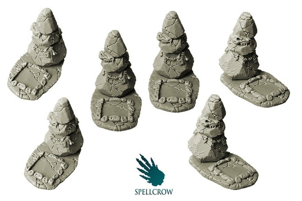 Feral / Wolves Objective Counters Spellcrow SPCB6101 | Wayland Games