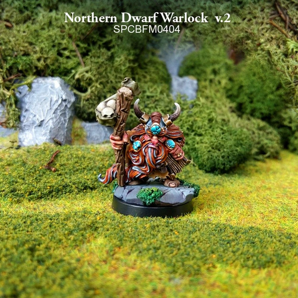 Northern Dwarf Warlock v.2 Spellcrow SPCBFM0404 | Wayland Games