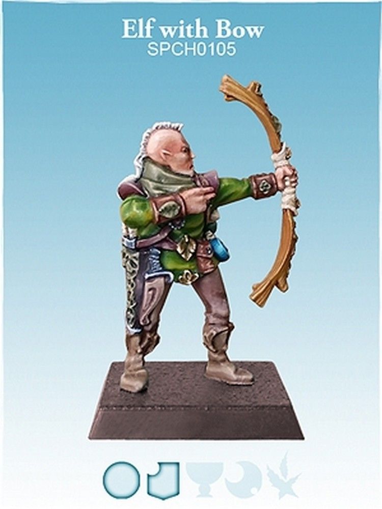 Elf with Bow Spellcrow SPCH0105 | Wayland Games