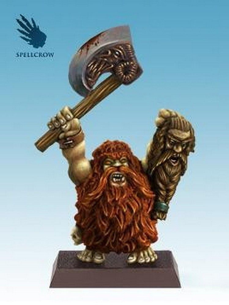 Northern Dwarf with Trophy Spellcrow SPCH0203 | Wayland Games