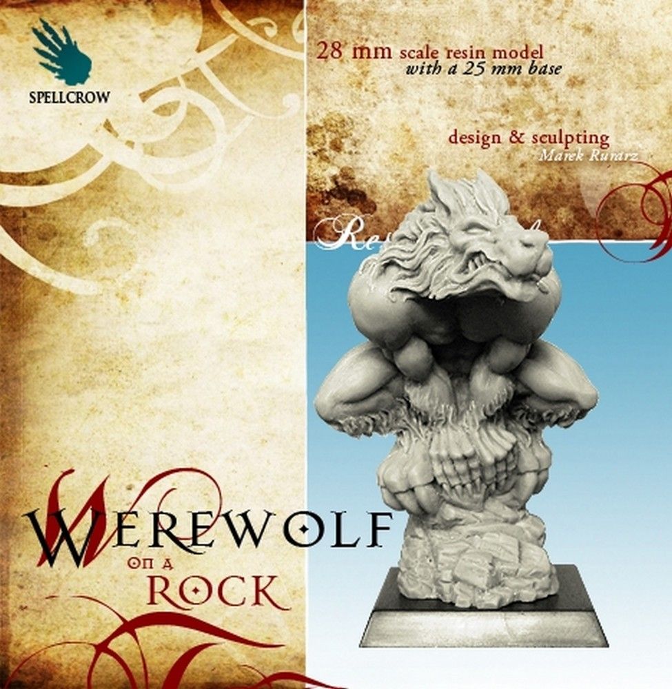 Werewolf on Rock Spellcrow SPCH1802 | Wayland Games
