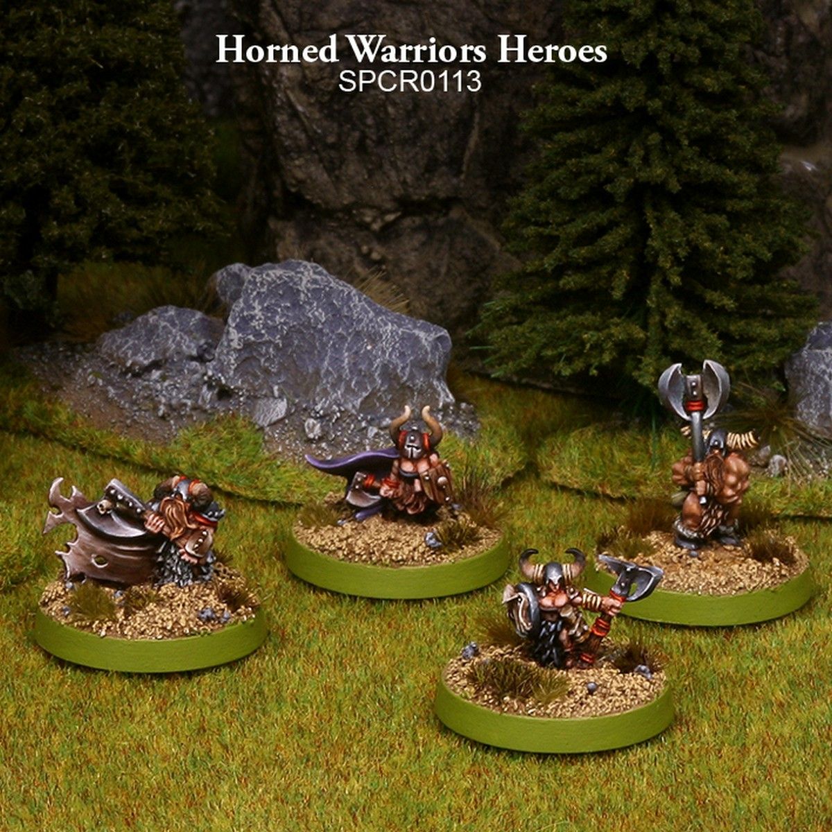 Horned Warriors Heroes Spellcrow SPCR0113 | Wayland Games