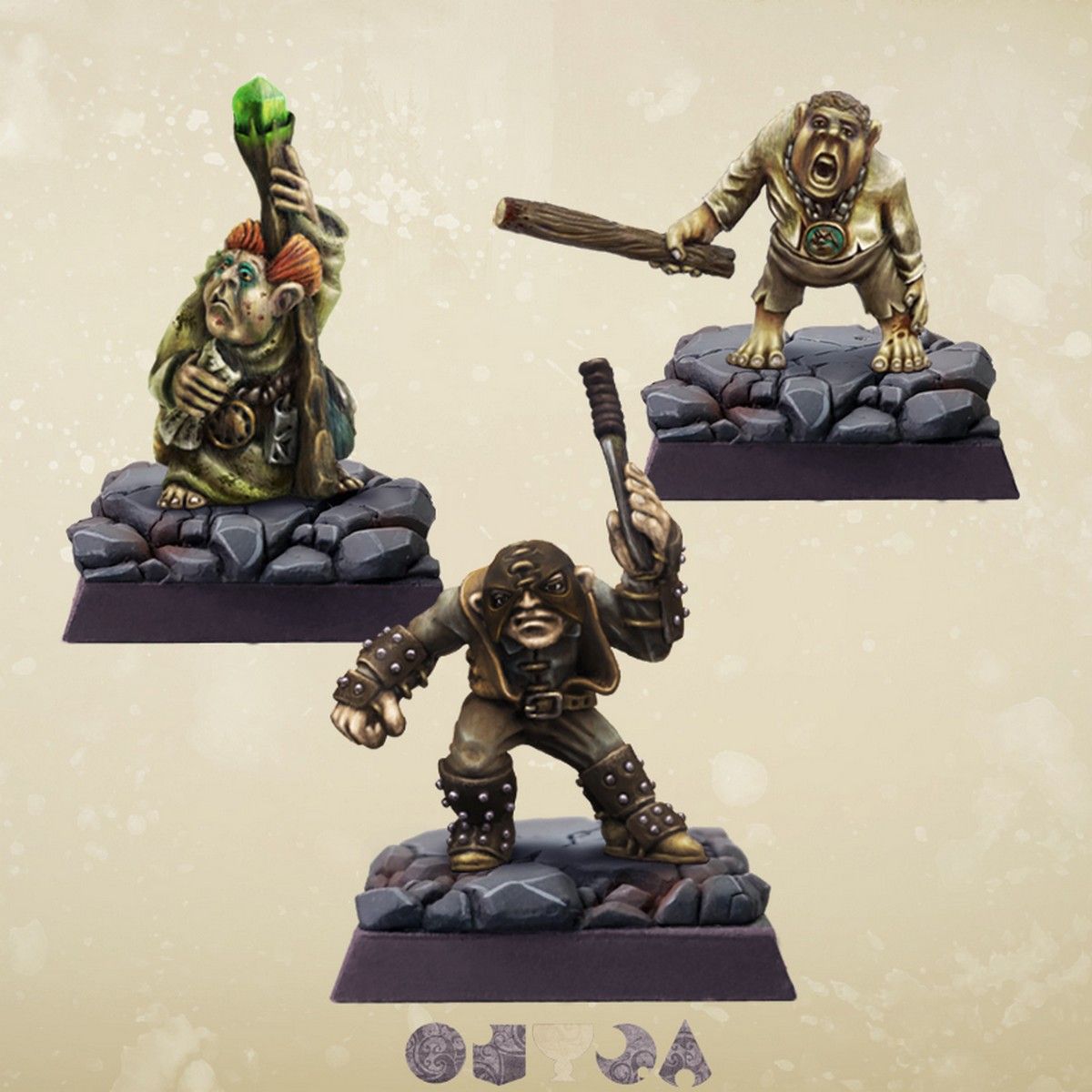 Halflings set 1 Spellcrow SPCUT023 | Wayland Games