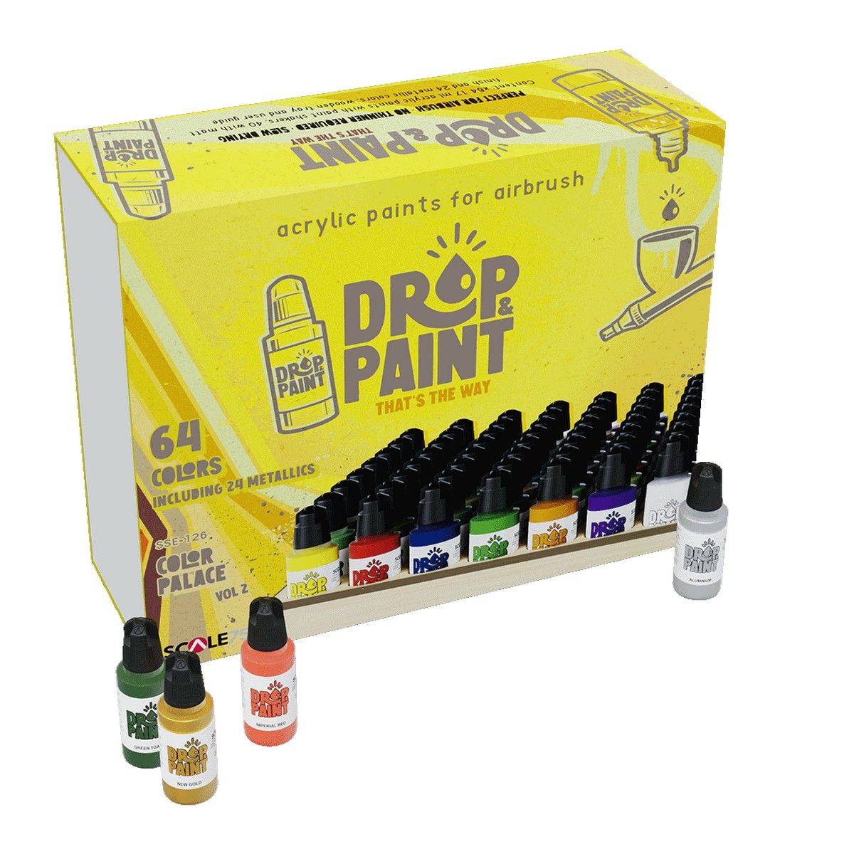 Drop & Paint: Color Palace Vol 2 Set Scale 75 SSE-126 | Wayland Games
