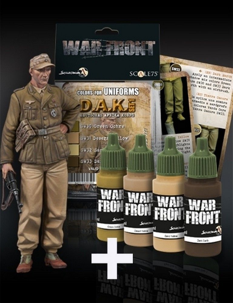 PACK Gefreiter DAK + DAK Paint Set 1 Scale75 SWPACK-003 | Wayland Games