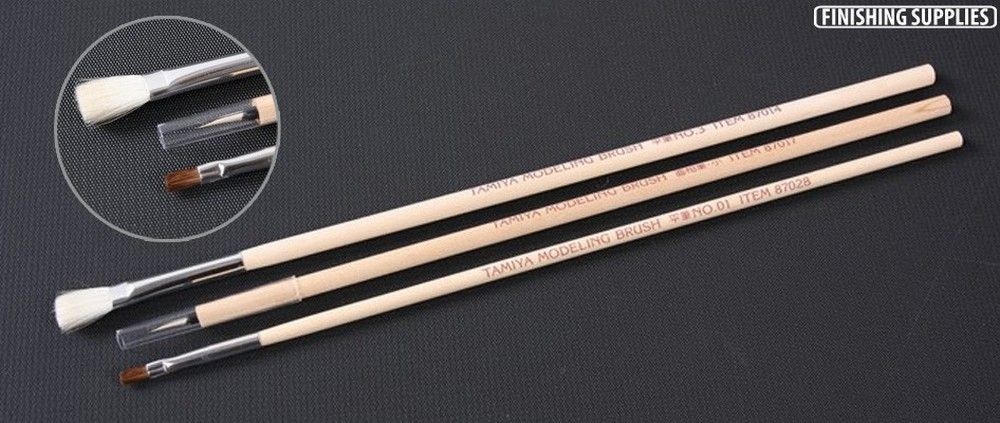 Modelling Brush Basic Set Tamiya 87066 | Wayland Games