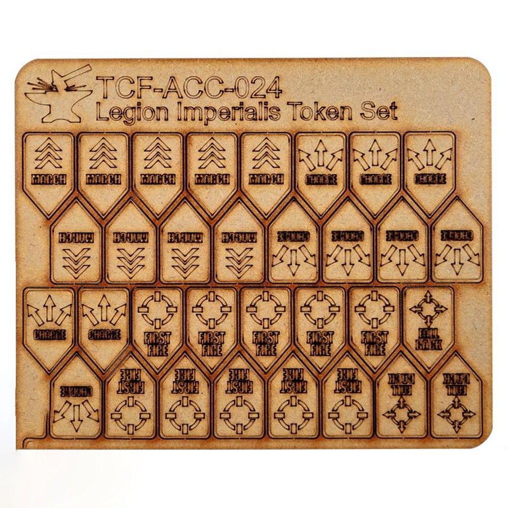 Legion Imperialis Token Set The Colour Forge TCF-ACC-024 | Wayland Games