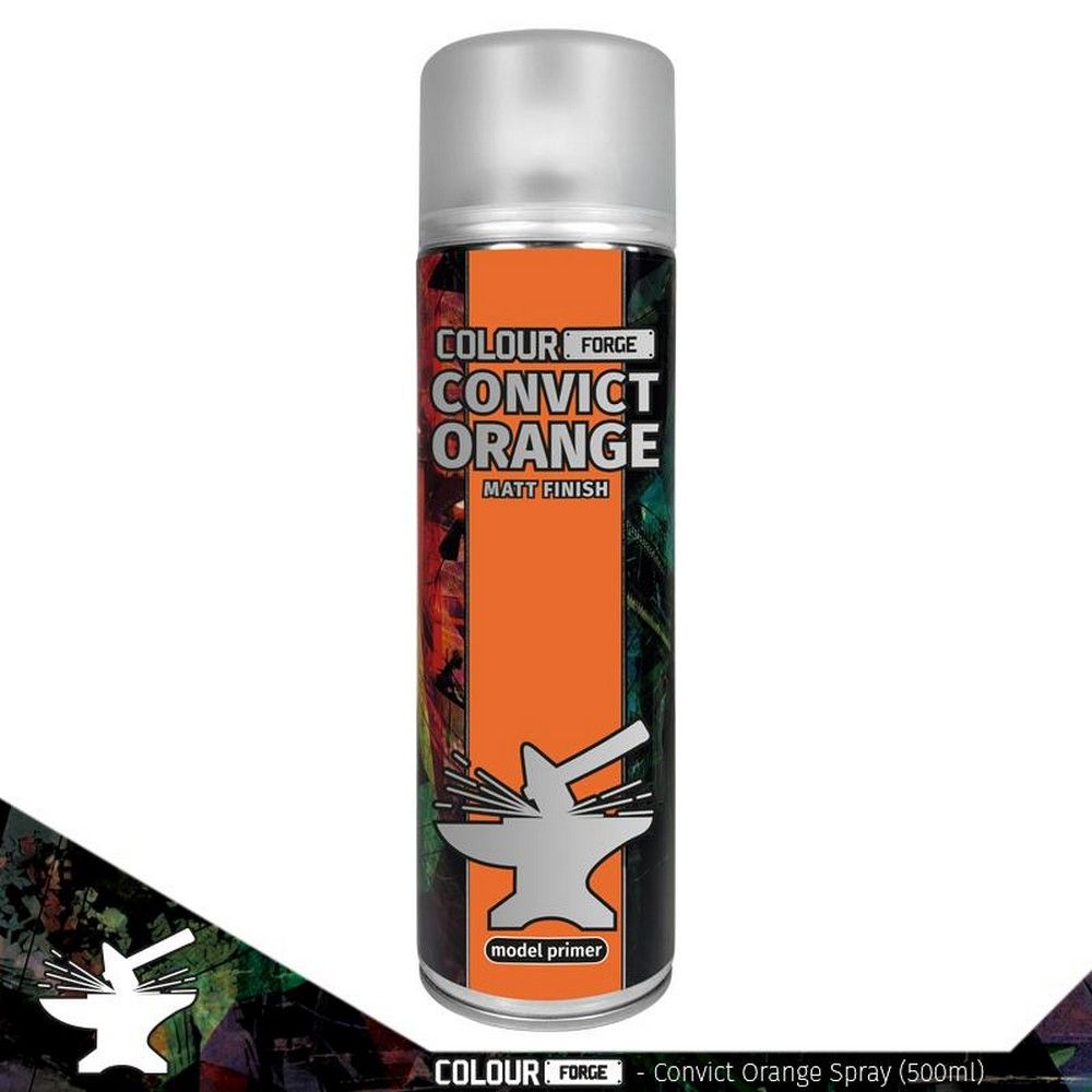 Colour Forge Convict Orange Spray The Colour Forge TCF-SPR-026 ...
