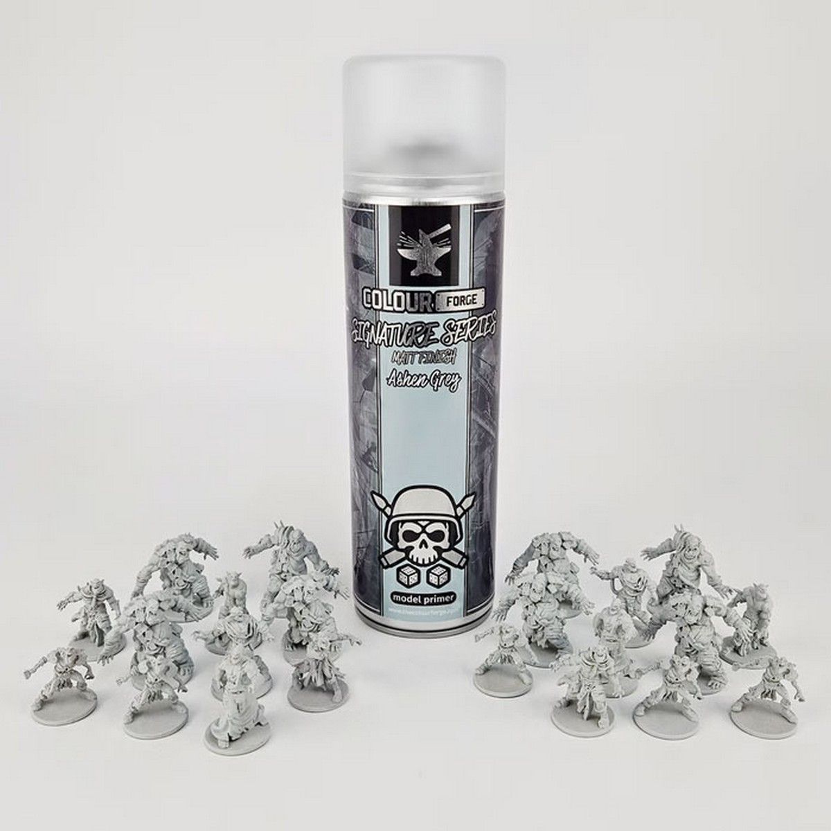 Colour Forge Spray: Signature Series - Ashen Grey (500ml) | Wayland Games