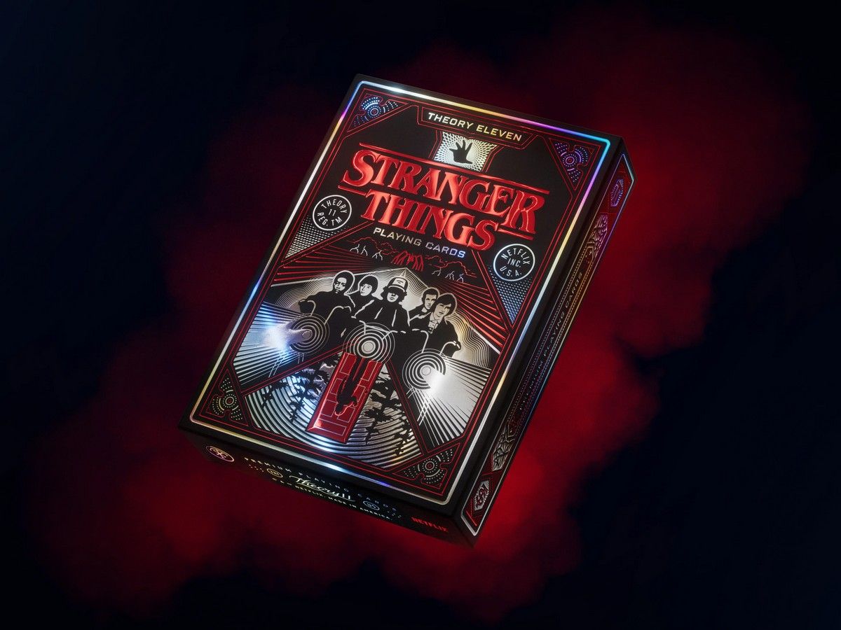 Stranger Things Playing Cards - Theory11 Theory11 STRANGER-THINGS-DECK ...