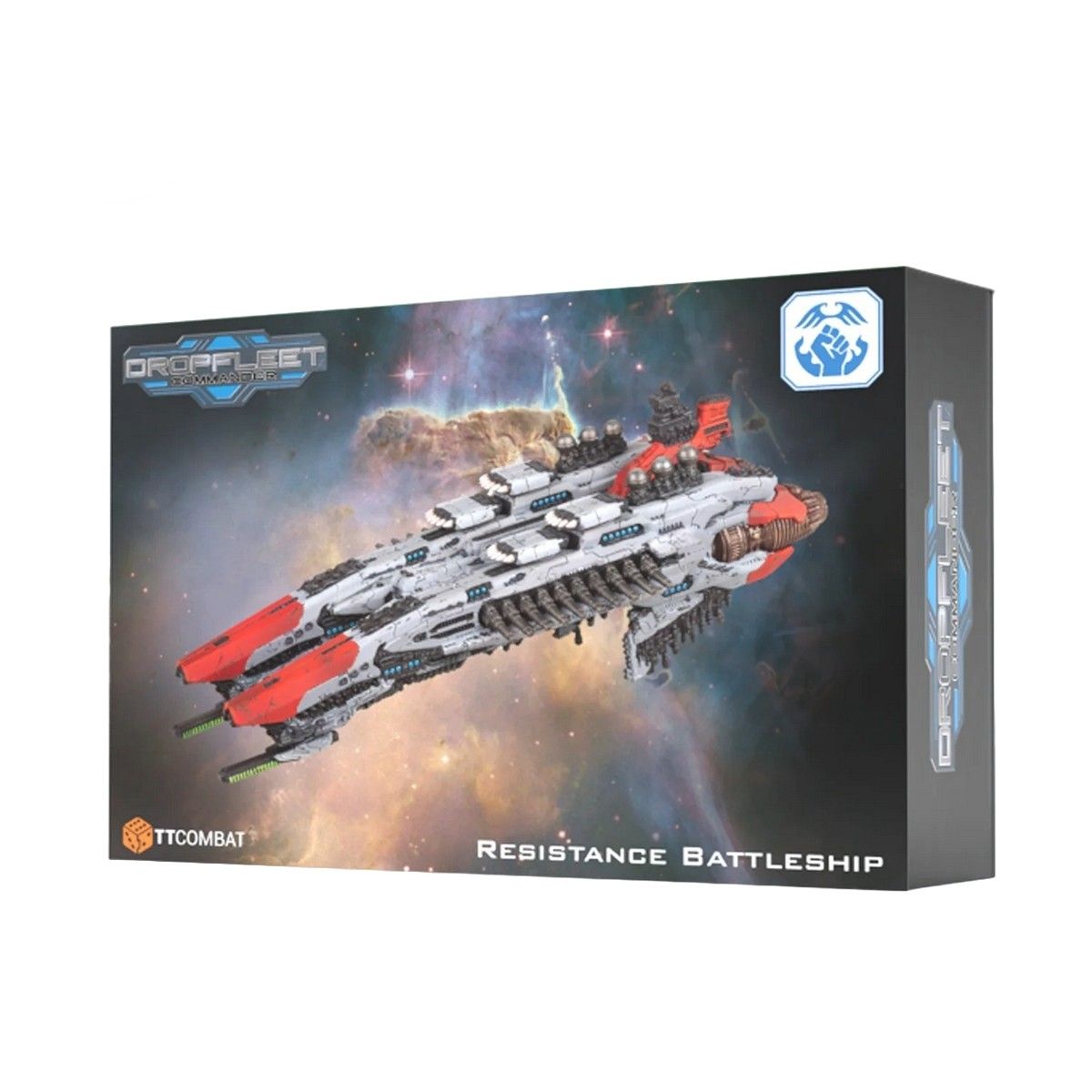 Dropfleet Commander: Resistance Battleship TTCombat TTDFX-RES-025 ...