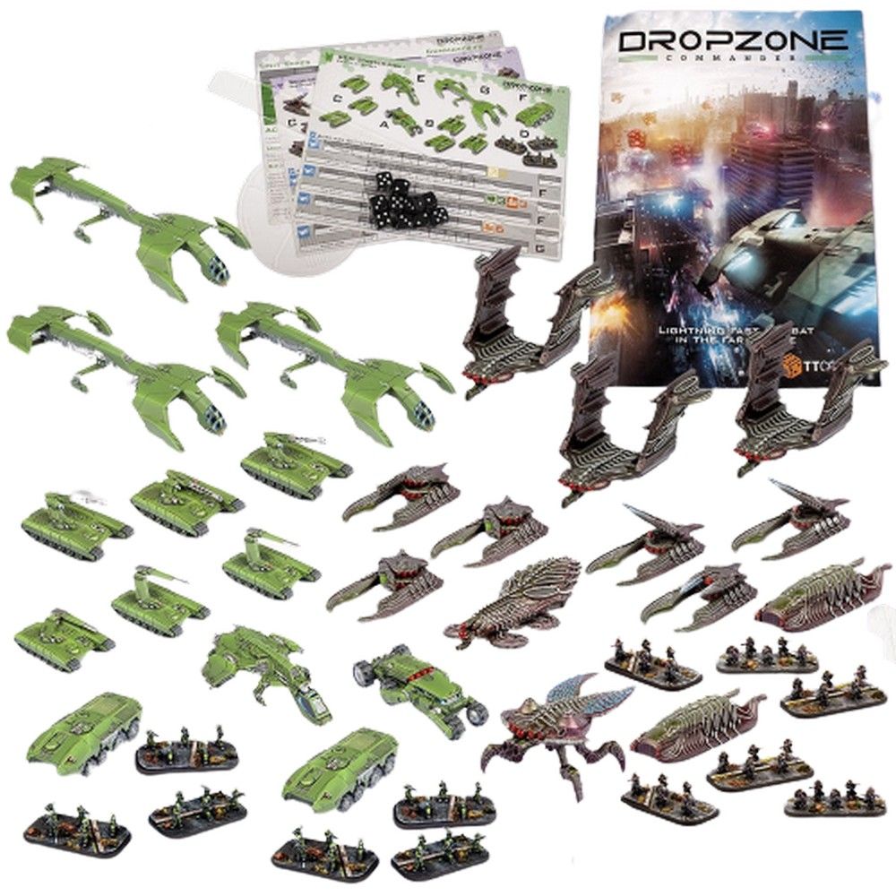 Dropzone Commander 2-Player Starter Box TTCombat TTDZX-ACC-001 ...