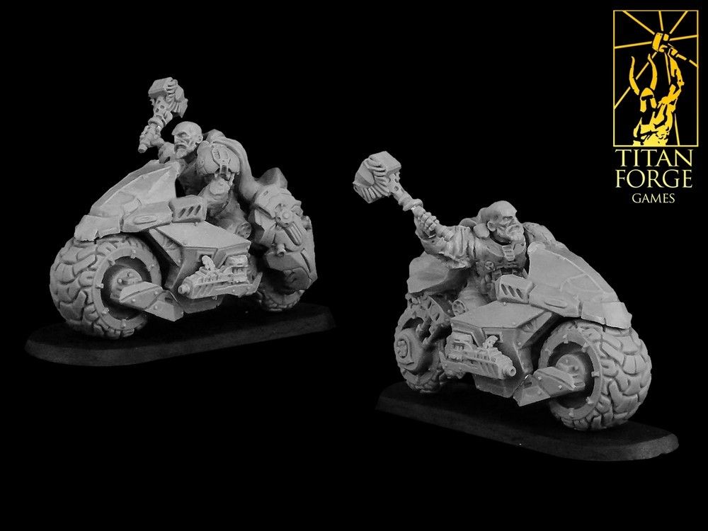 Hero on Bike Titan Forge TTFXT11 | Wayland Games