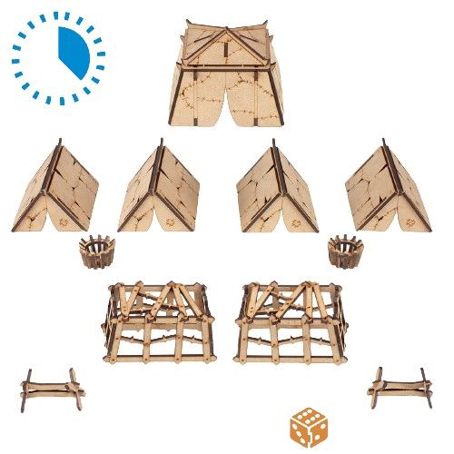 Ogre Tents & Cages TTCombat TTSCW-FSC-100 | Wayland Games