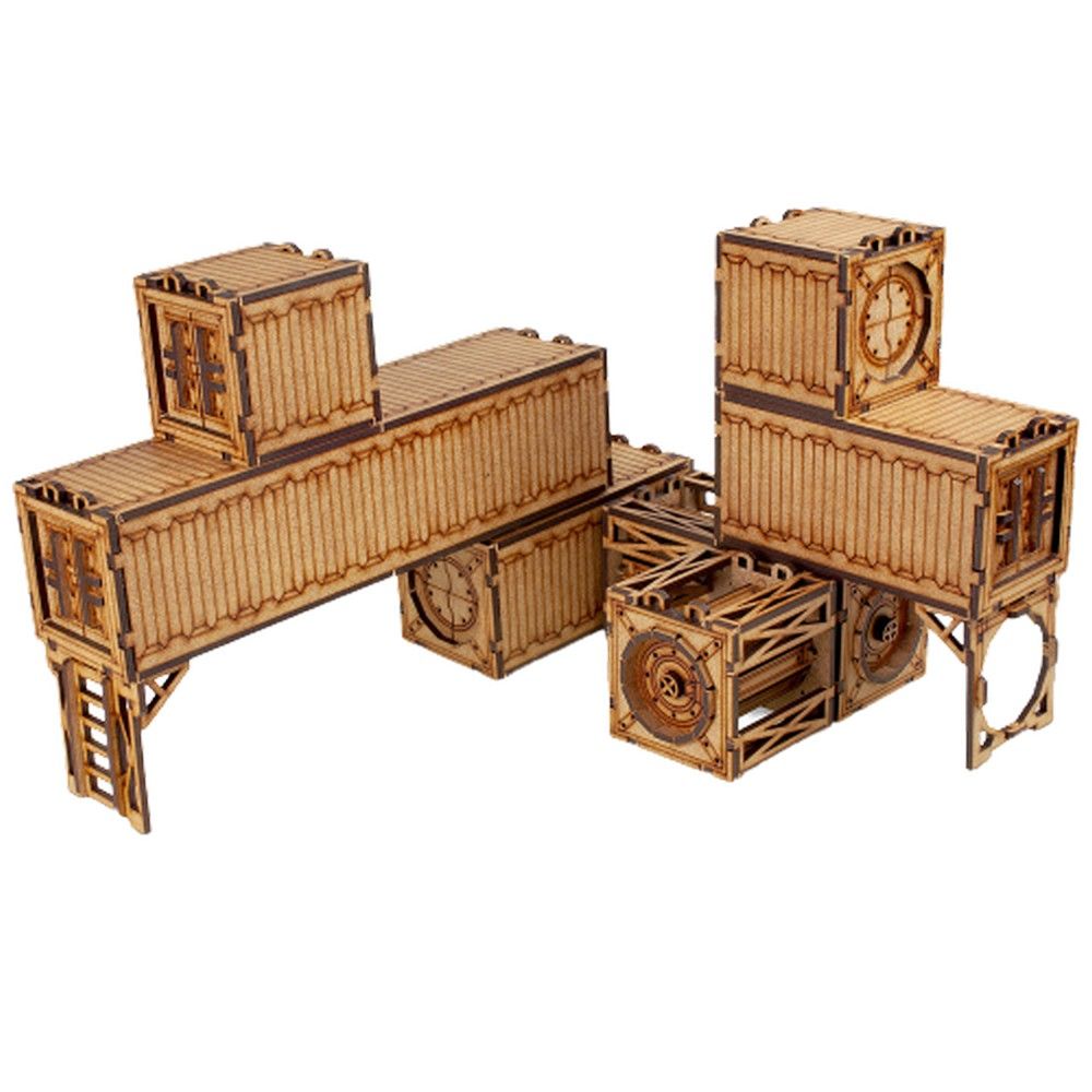 Freighter Graveyard - Small Containers TTCombat TTSCW-SFG-155 | Wayland ...