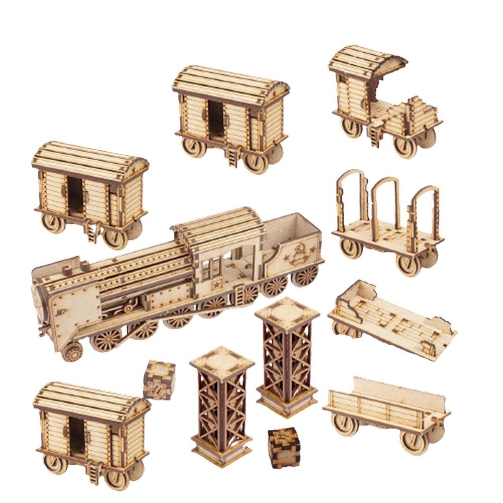 Red Star Railway Engine TTCombat TTSCW-WAR-068 | Wayland Games