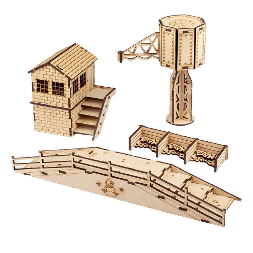 Red Star Railway Platform TTCombat TTSCW-WAR-071 | Wayland Games