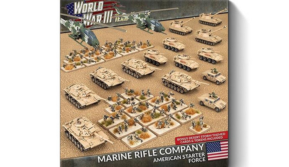 Marine Rifle Company American Starter Force - Limited Run | Wayland Games