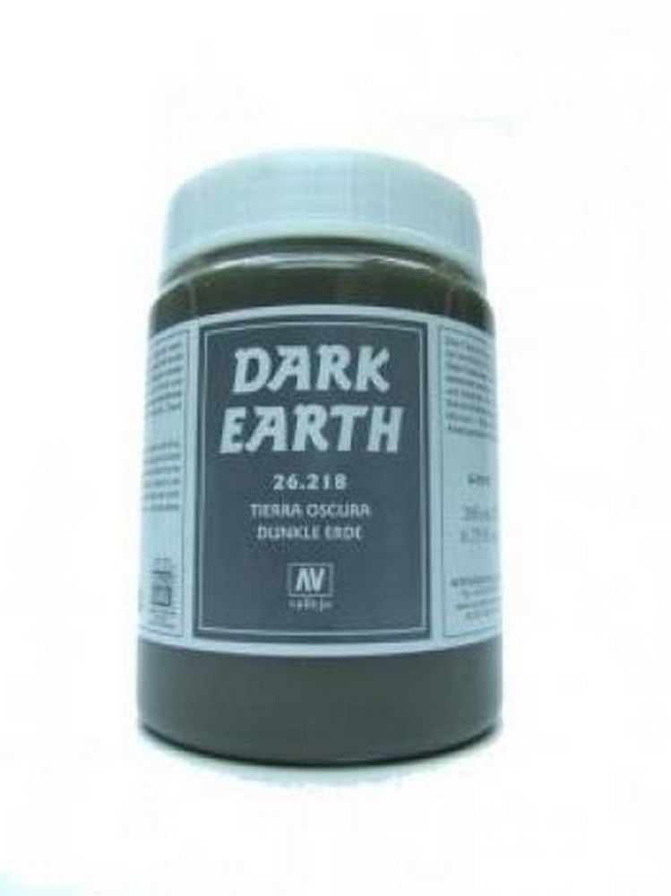 Vallejo Diorama FX - Stone Texture - Dark Earth - 200ml Vallejo ...